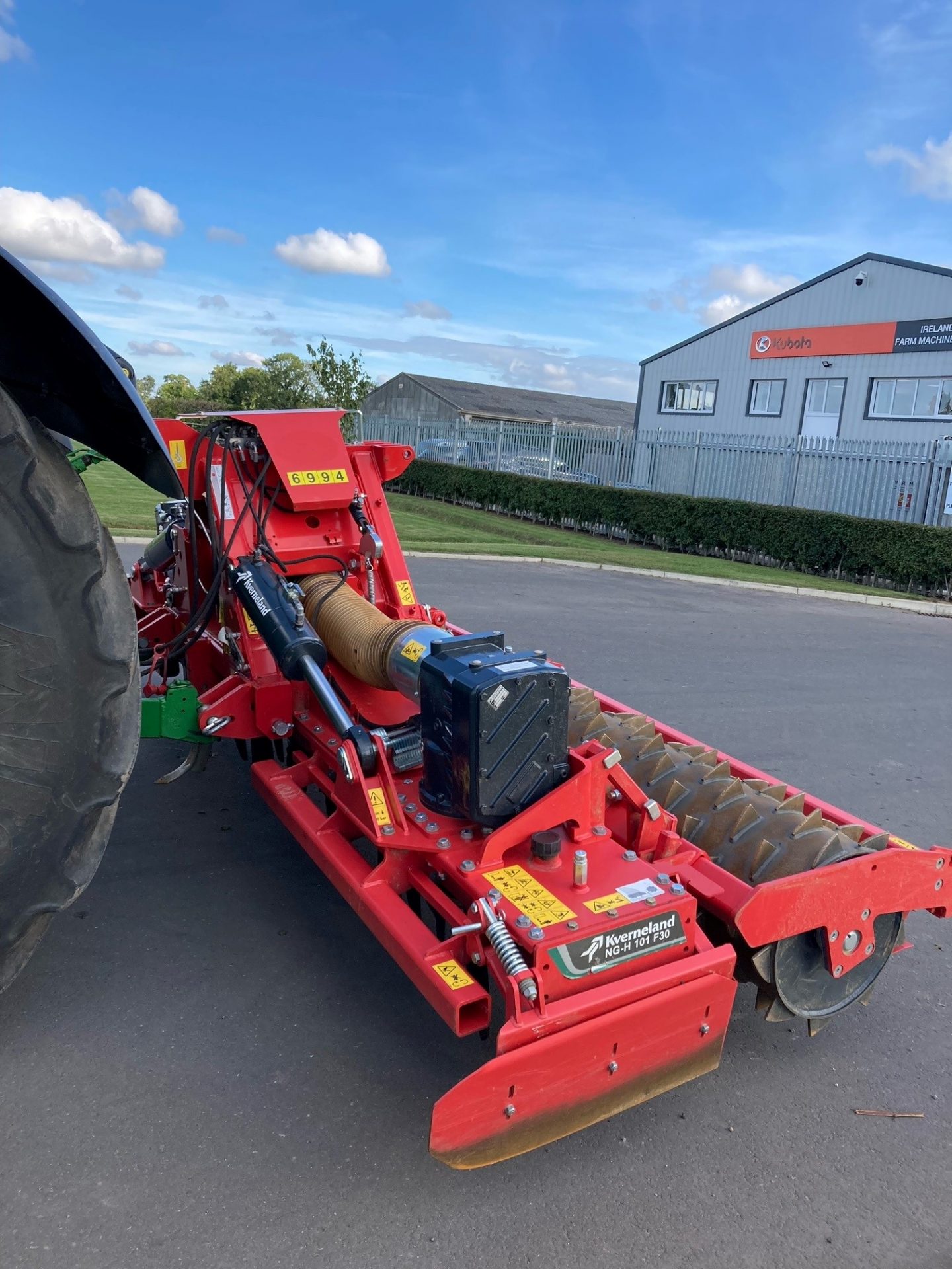 Used Kverneland Folding Power Harrow, for Sale Lincolnshire Uk ...