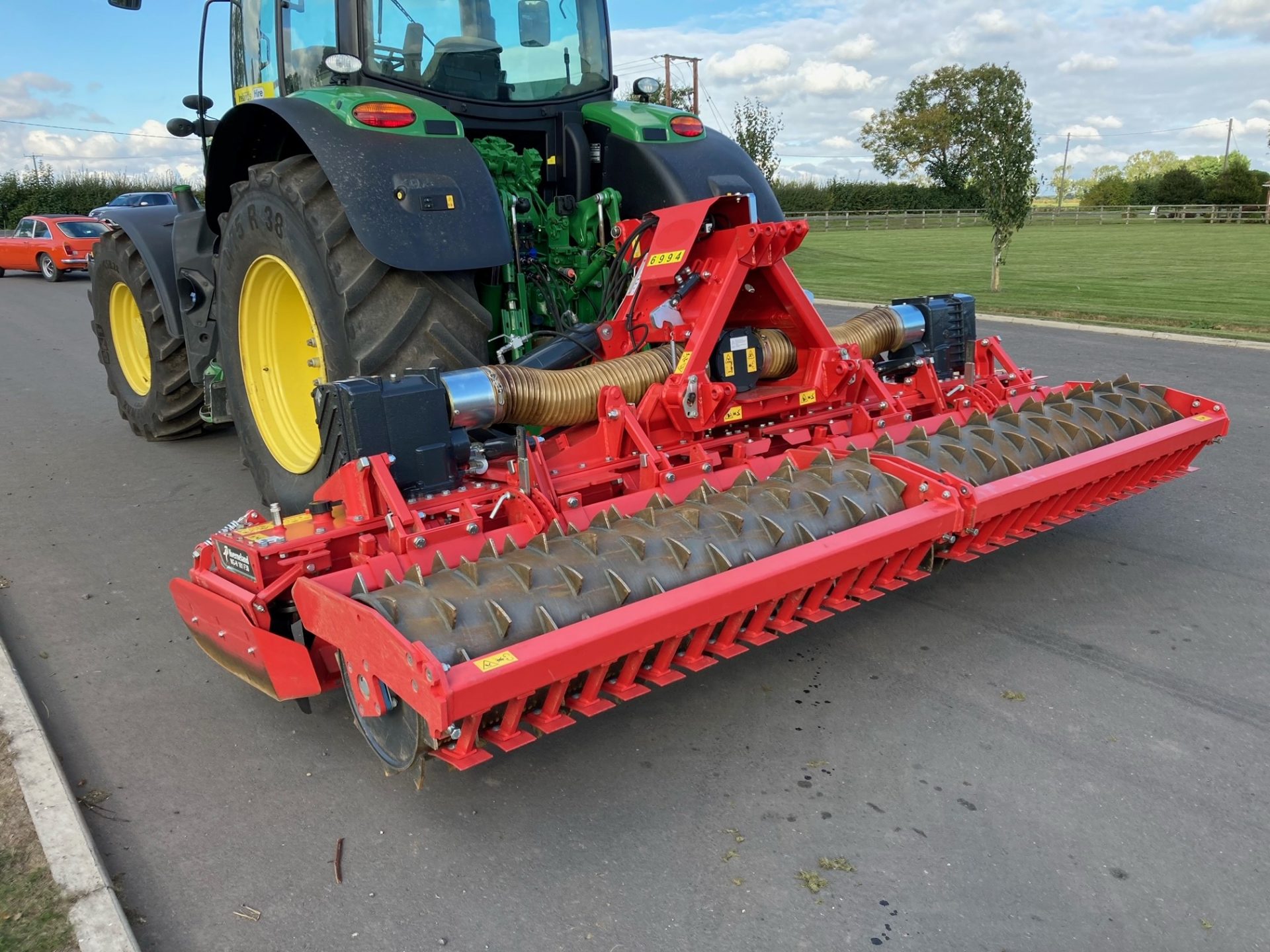 Used Kverneland Folding Power Harrow, for Sale Lincolnshire Uk ...