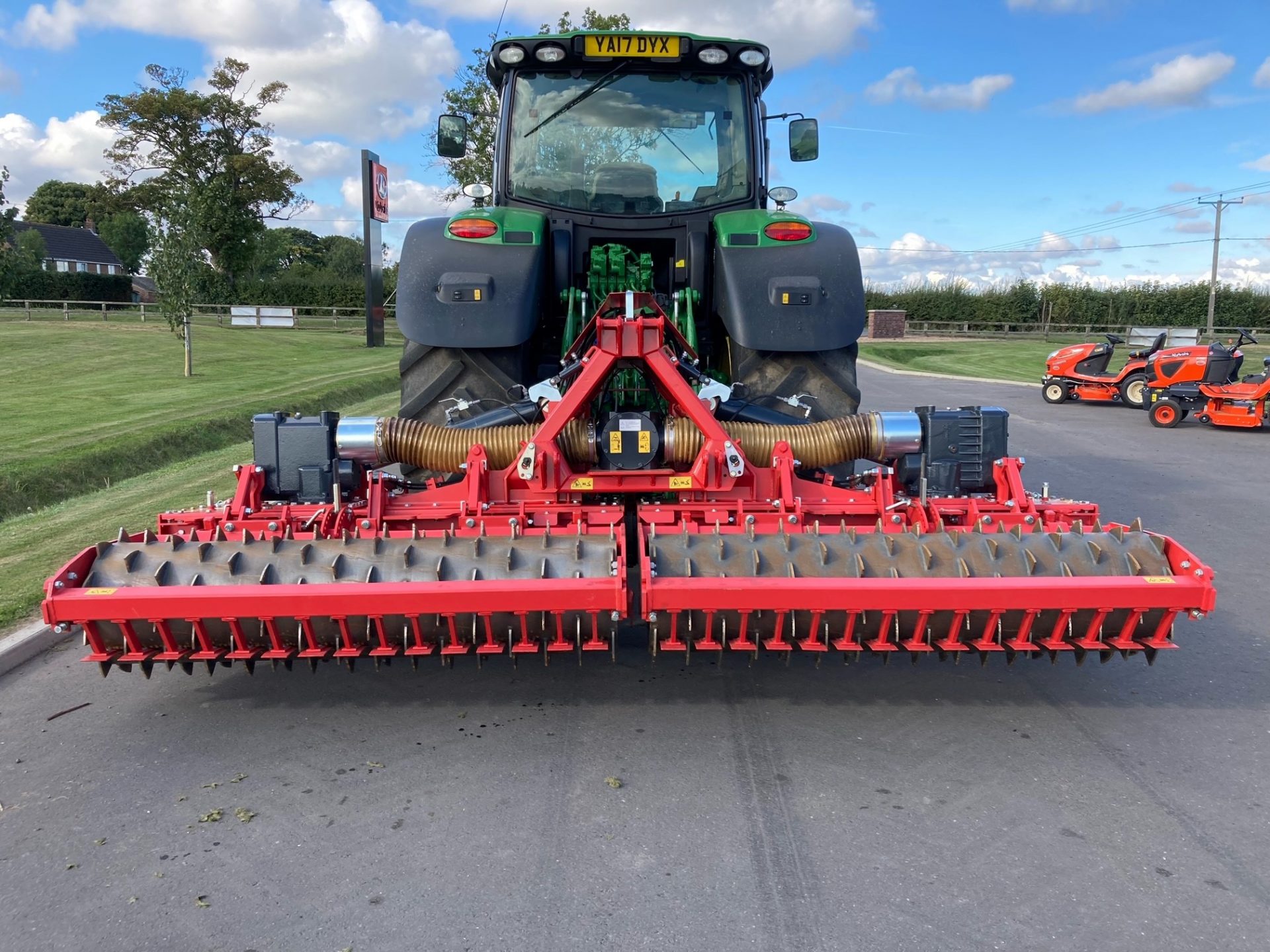 Used Kverneland Folding Power Harrow, for Sale Lincolnshire Uk ...