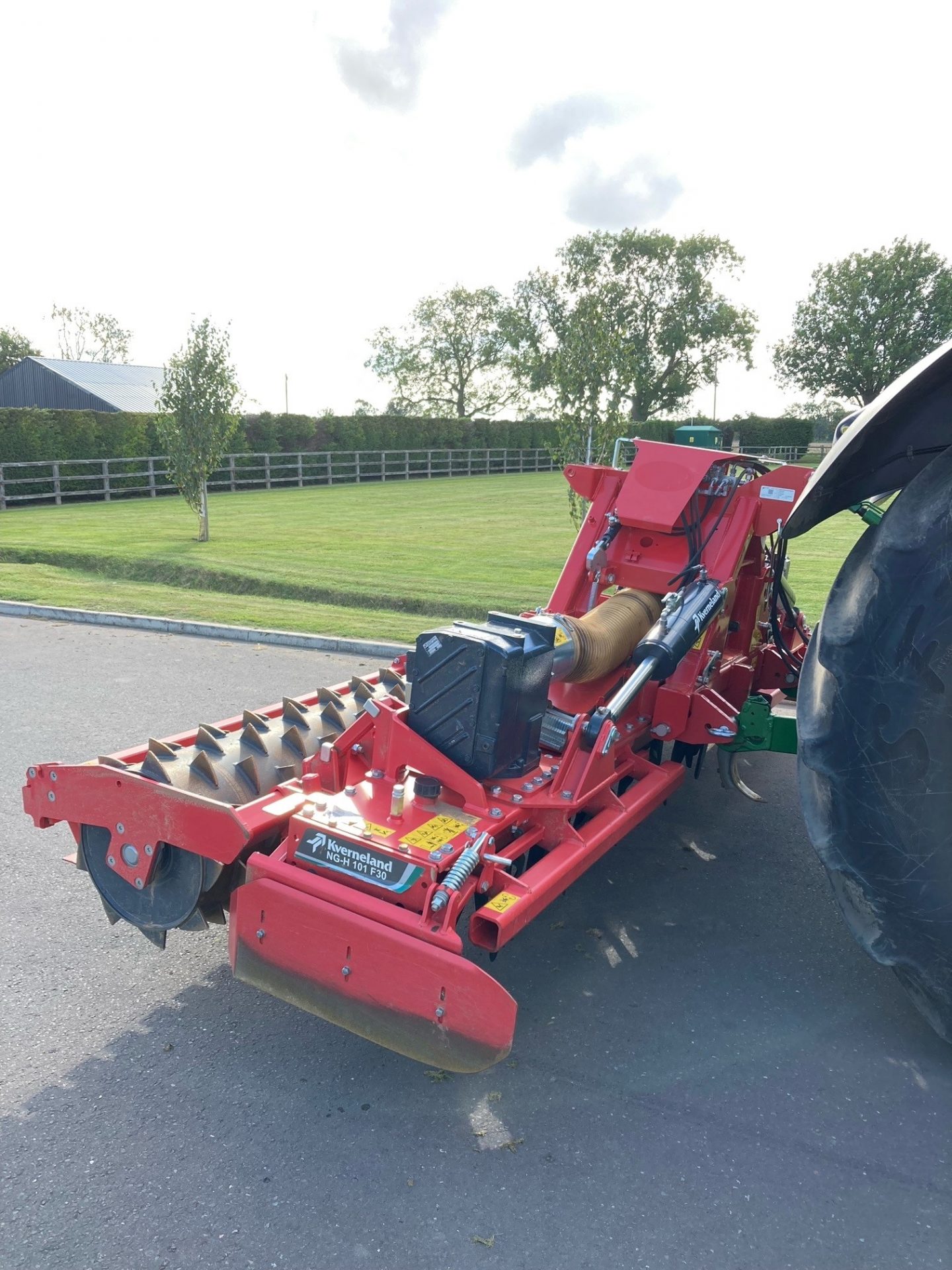 Used Kverneland Folding Power Harrow, for Sale Lincolnshire Uk ...