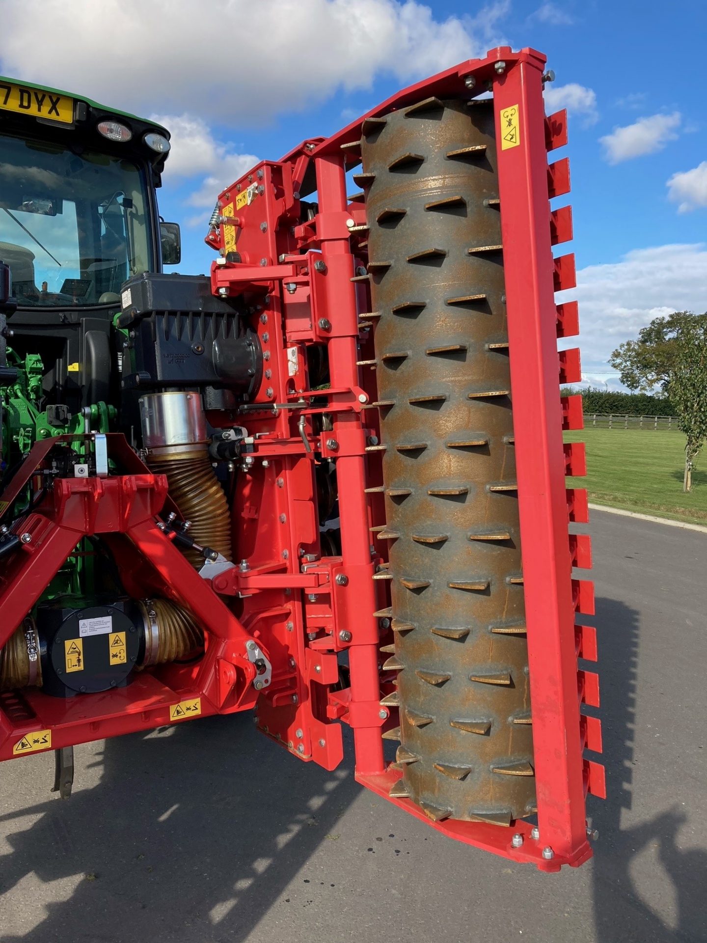 Used Kverneland Folding Power Harrow, for Sale Lincolnshire Uk ...