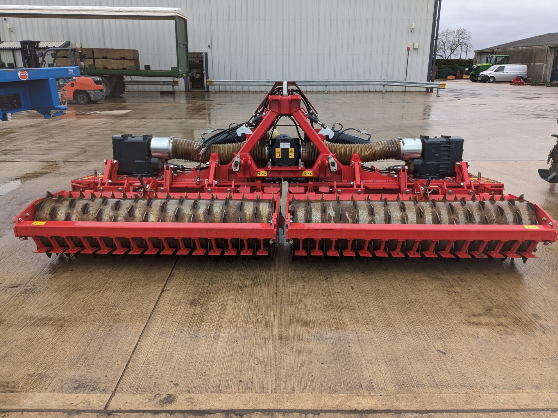 Used Kverneland Folding Power Harrow, for Sale Lincolnshire Uk ...